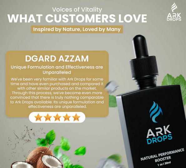ARK OF SWEDEN ARK DROPS – Breathe & Focus Formula – Capetech