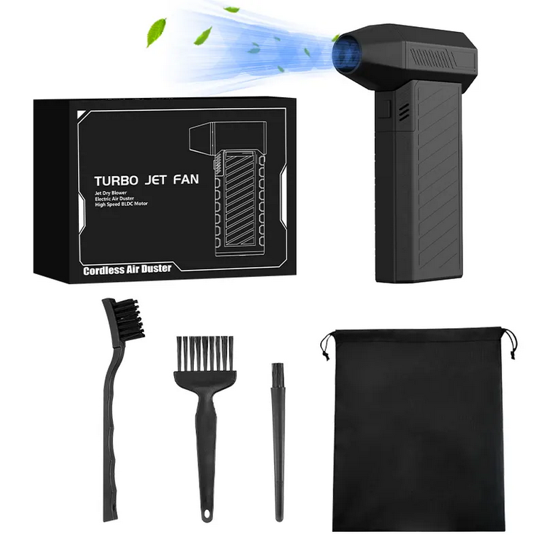 High Speed Compressed Air Turbo Jet Fan With Dust Cup – Capetech